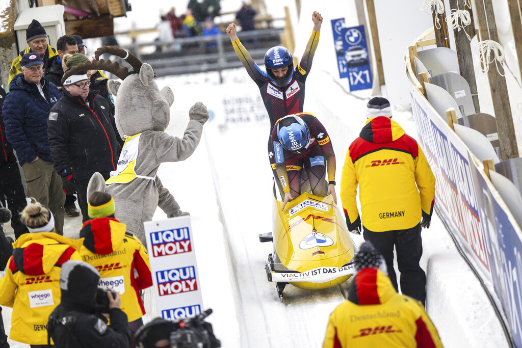 Germany gets 1st and 2nd at bobsled worlds; US takes 3rd | News, Sports ...